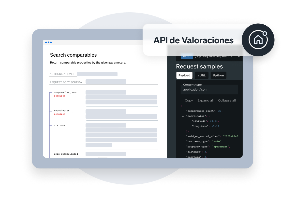 Plataforma API inmobiliaria de CASAFARI - Integra datos